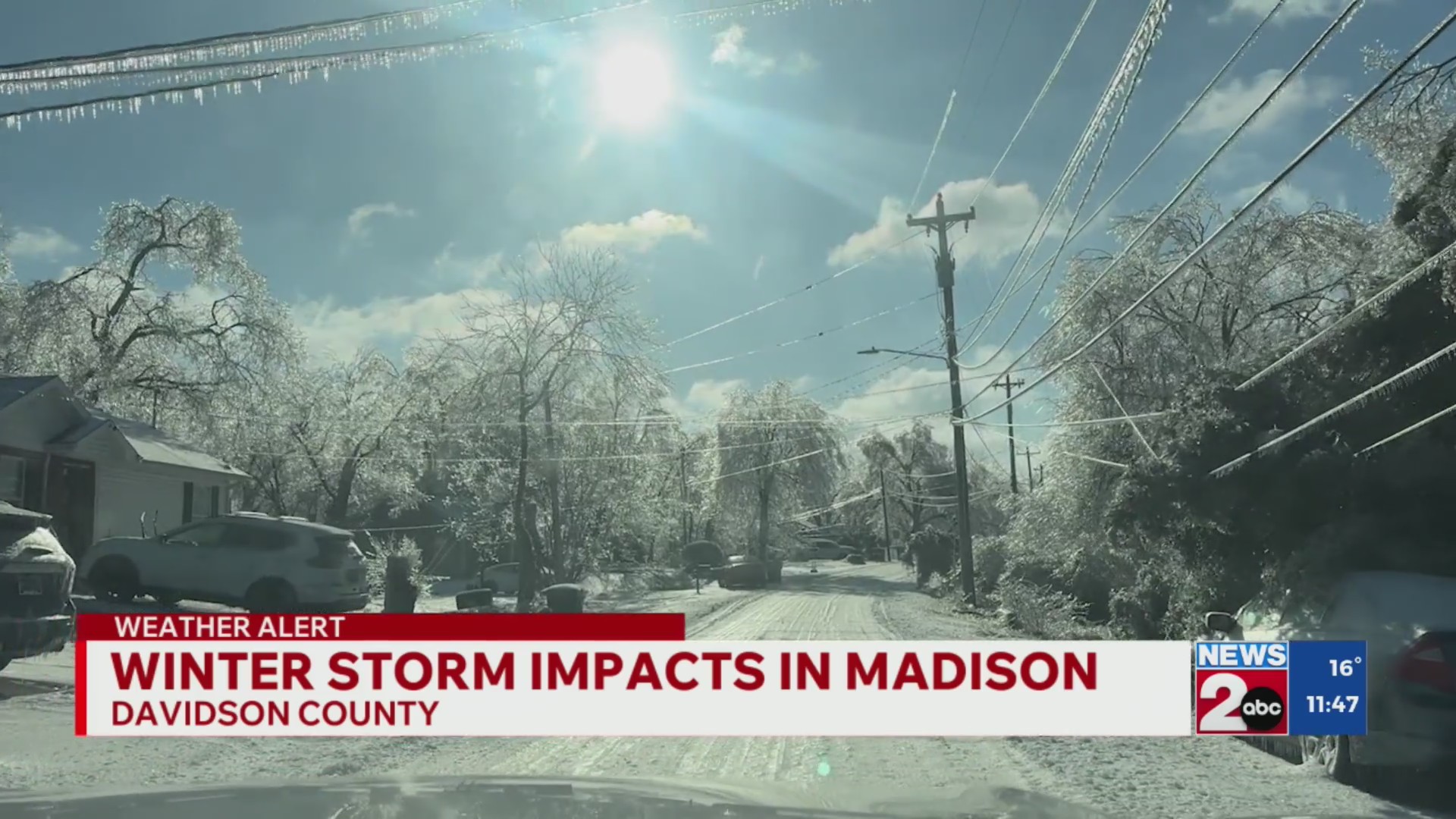 Impact of winter storm in Madison – WKRN News 2