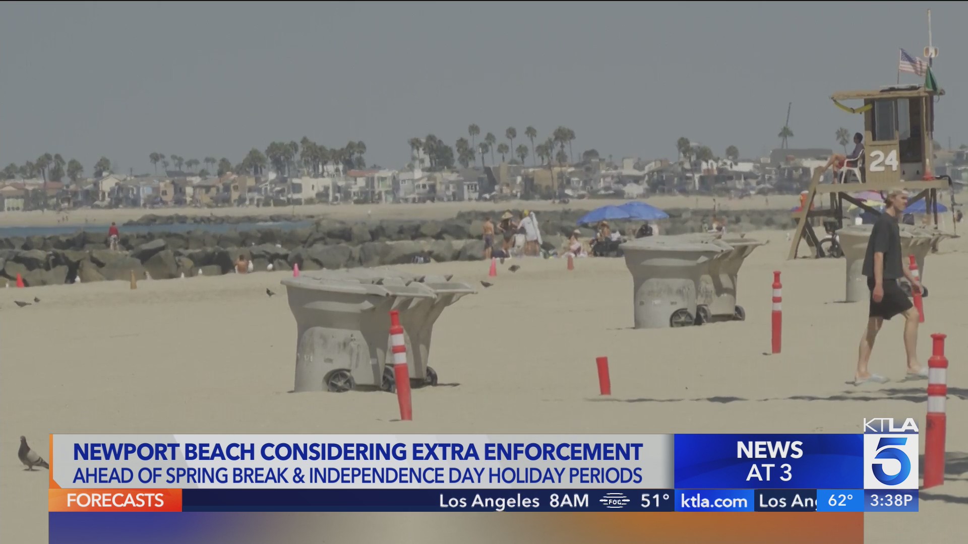 Newport Beach votes to get tougher on Spring Break partiers – KTLA