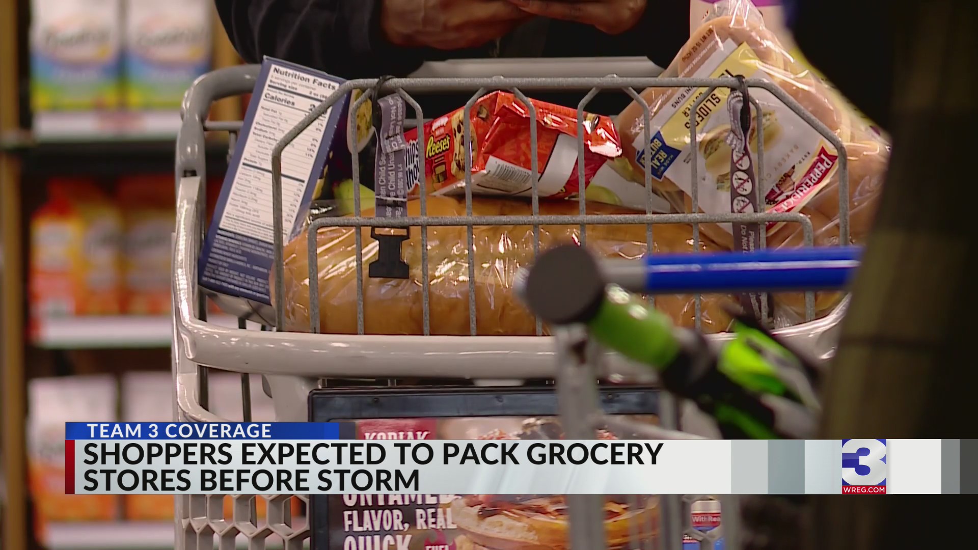 Shoppers expected to pack grocery stores before winter storm – WREG.com