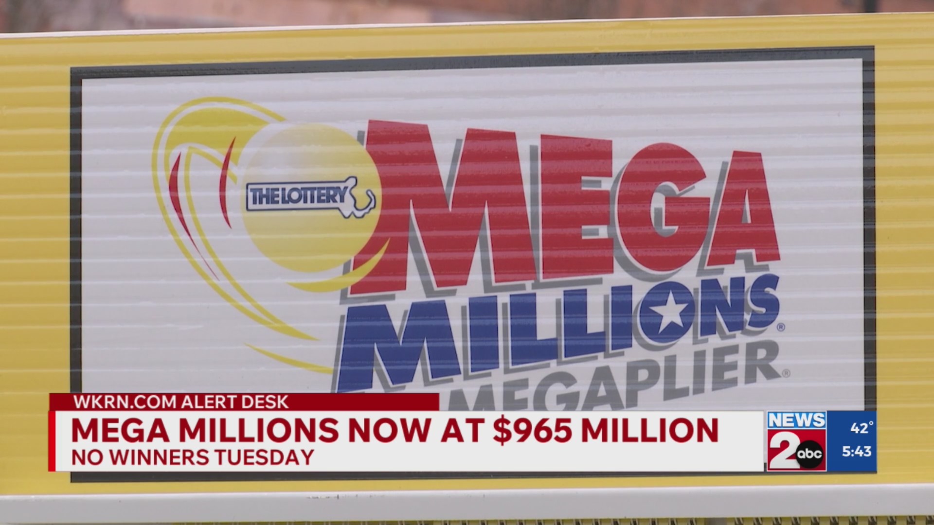Mega Millions reaches $965M after no winner – WKRN News 2
