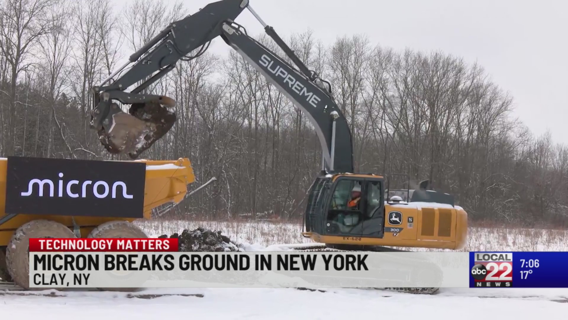 New Micron chip fabs break ground in New York – ABC22 & FOX44