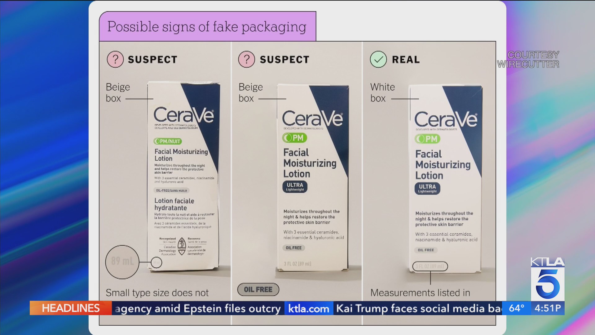 Rich on Tech: Watch out for counterfeit beauty products sold online – KTLA