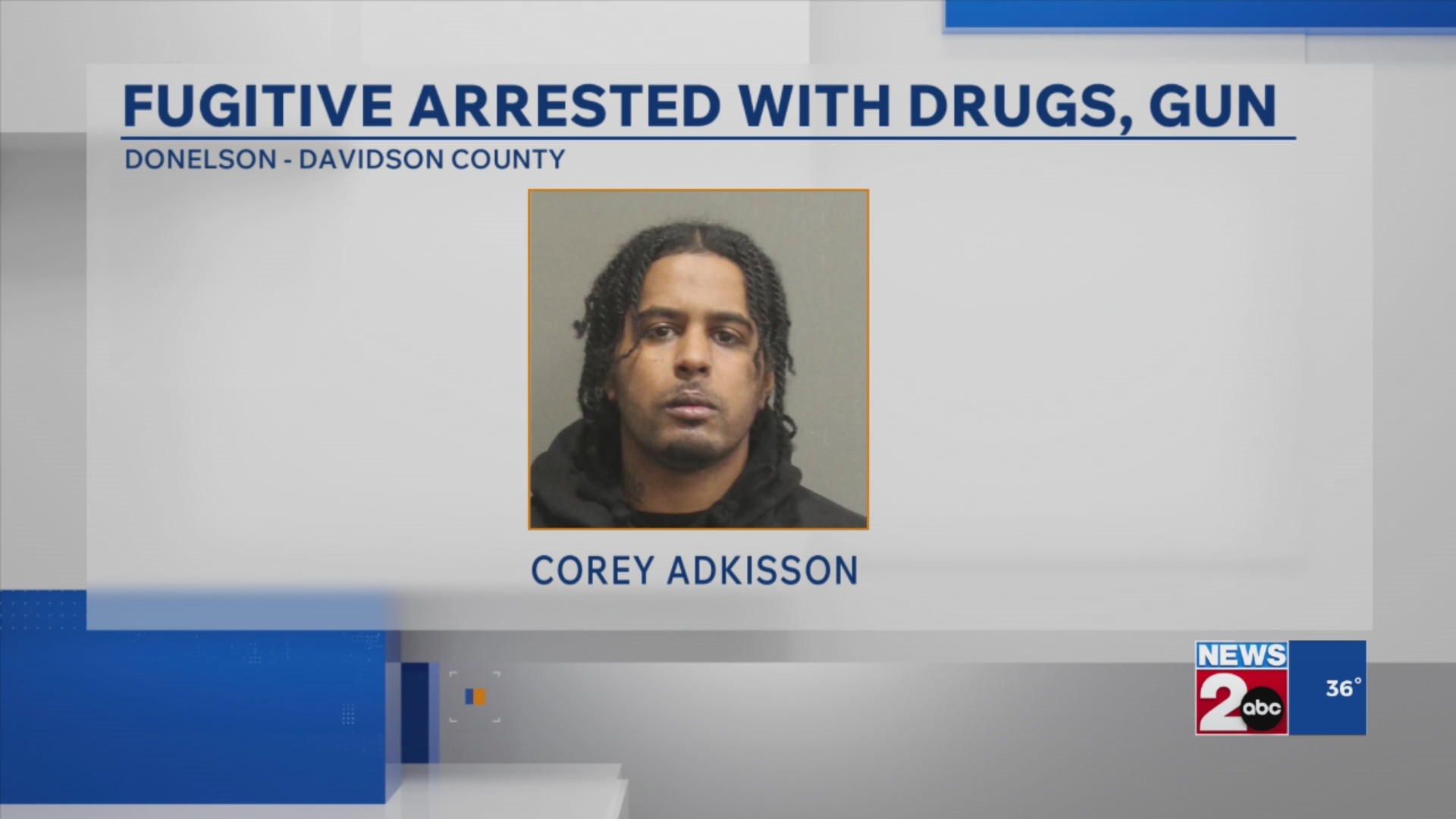 Drugs, gun, cash seized during fugitive’s arrest in Donelson – WKRN News 2