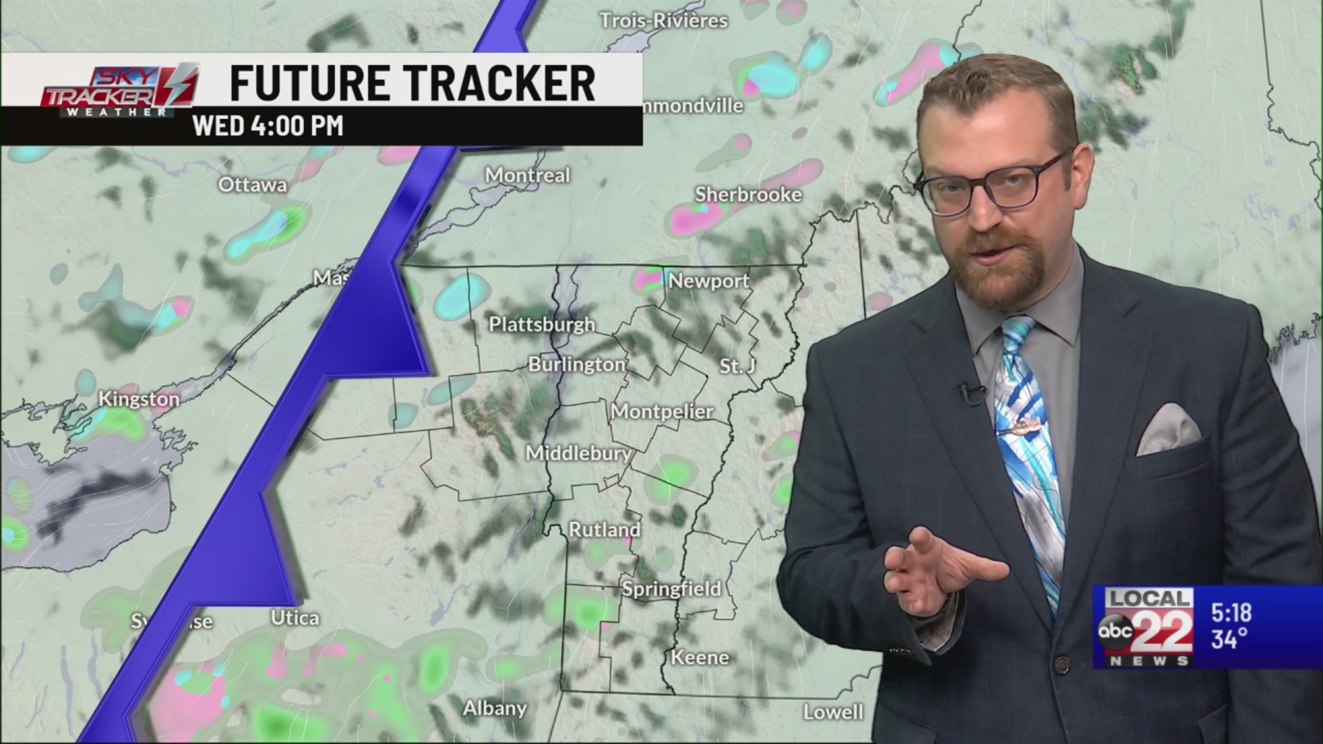 Light wintry mix Wednesday before steady snow Thursday – ABC22 & FOX44