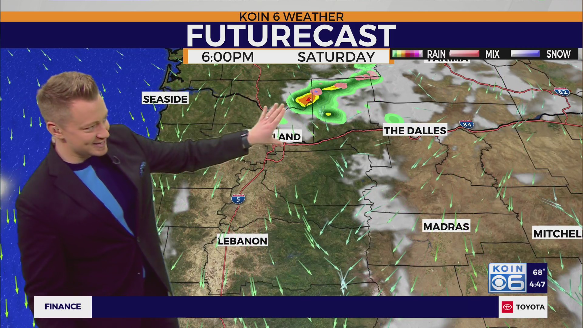 Mostly dry, warmer weekend weather for Portland – KOIN.com