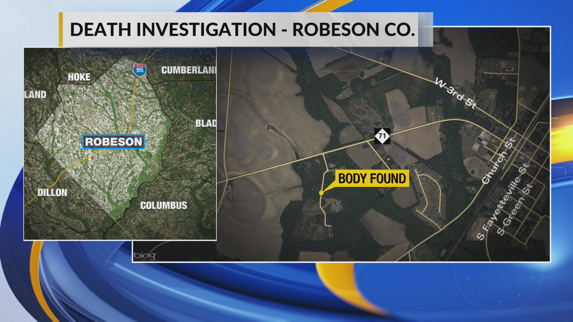 Robeson County deputies investigating after body found in vehicle – WBTW