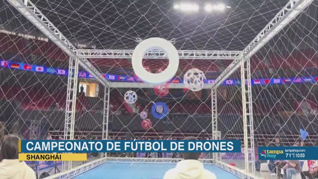 Estrenan primer campeonato mundial de “Drone Soccer” – WFLA