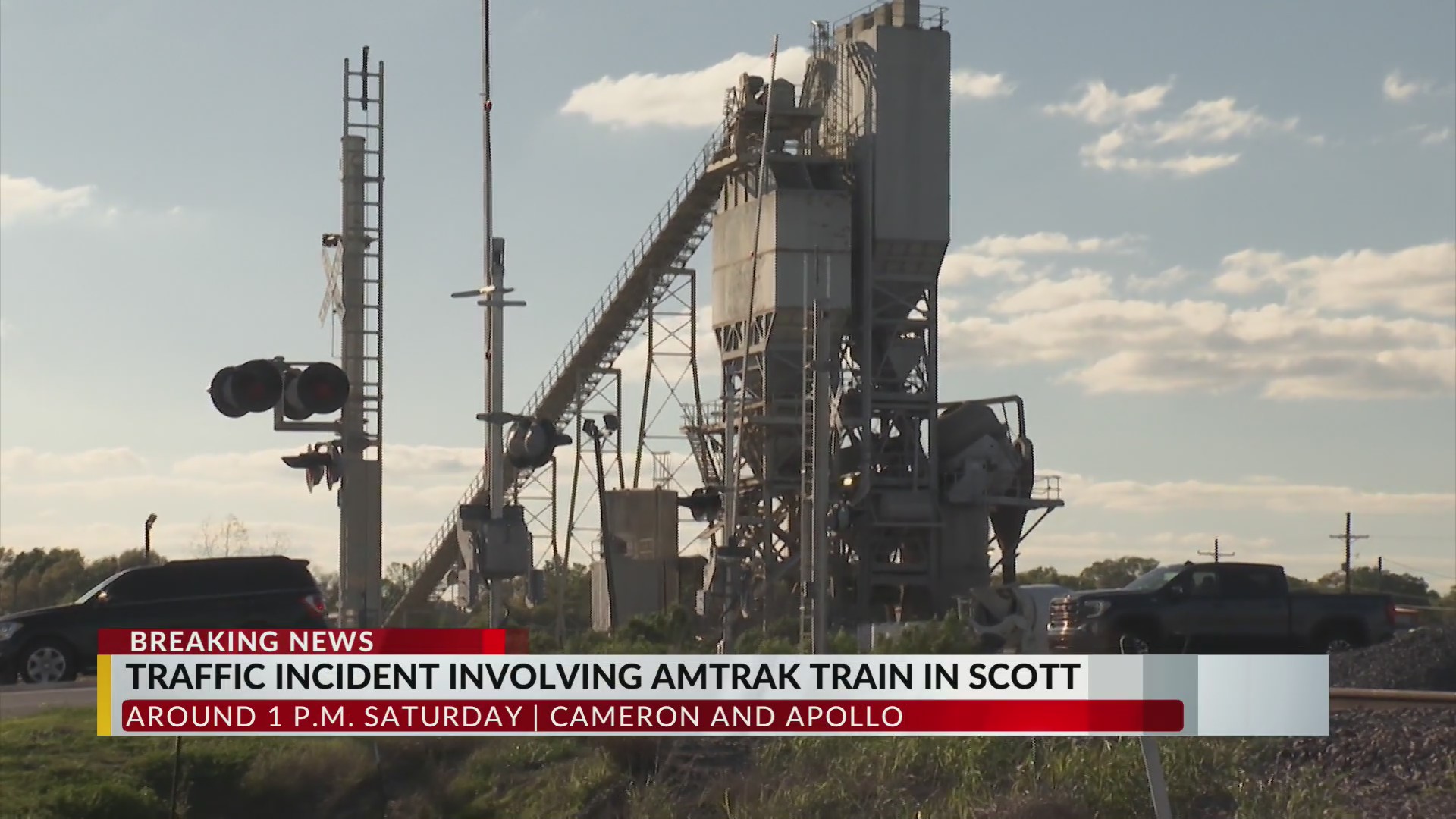 Major traffic accident involving Amtrak train in Scott – KLFY.com