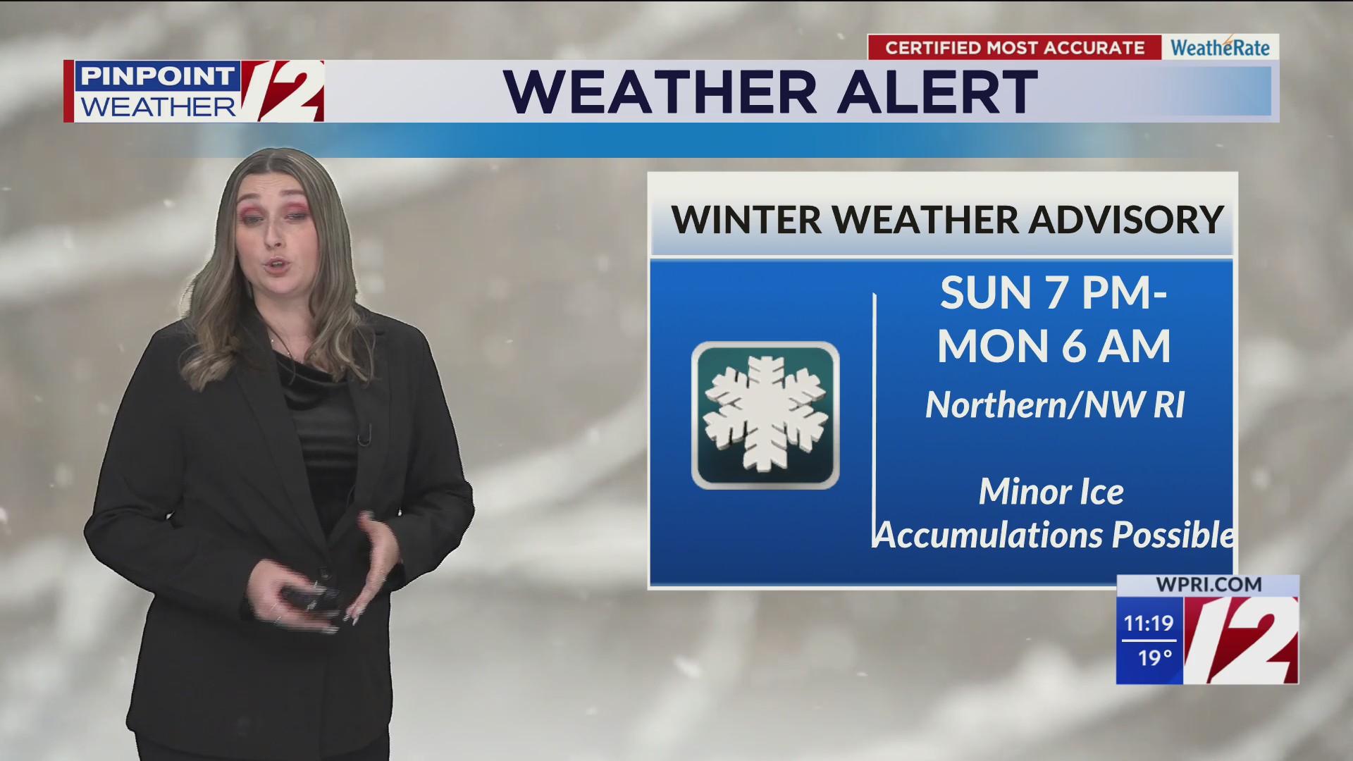 WPRI 12 Weather Forecast 12/27/25 – WPRI.com
