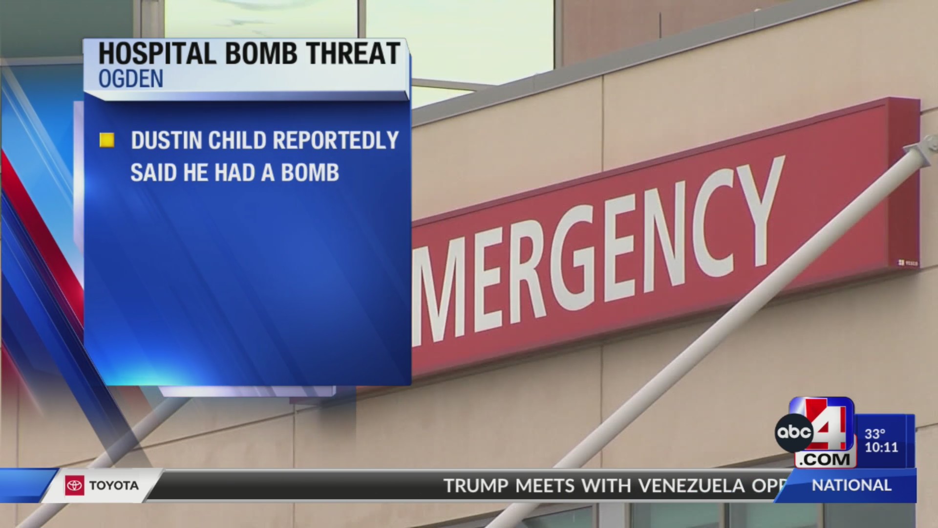 Ogden man charged for threatening hospital staff with fake bomb ...