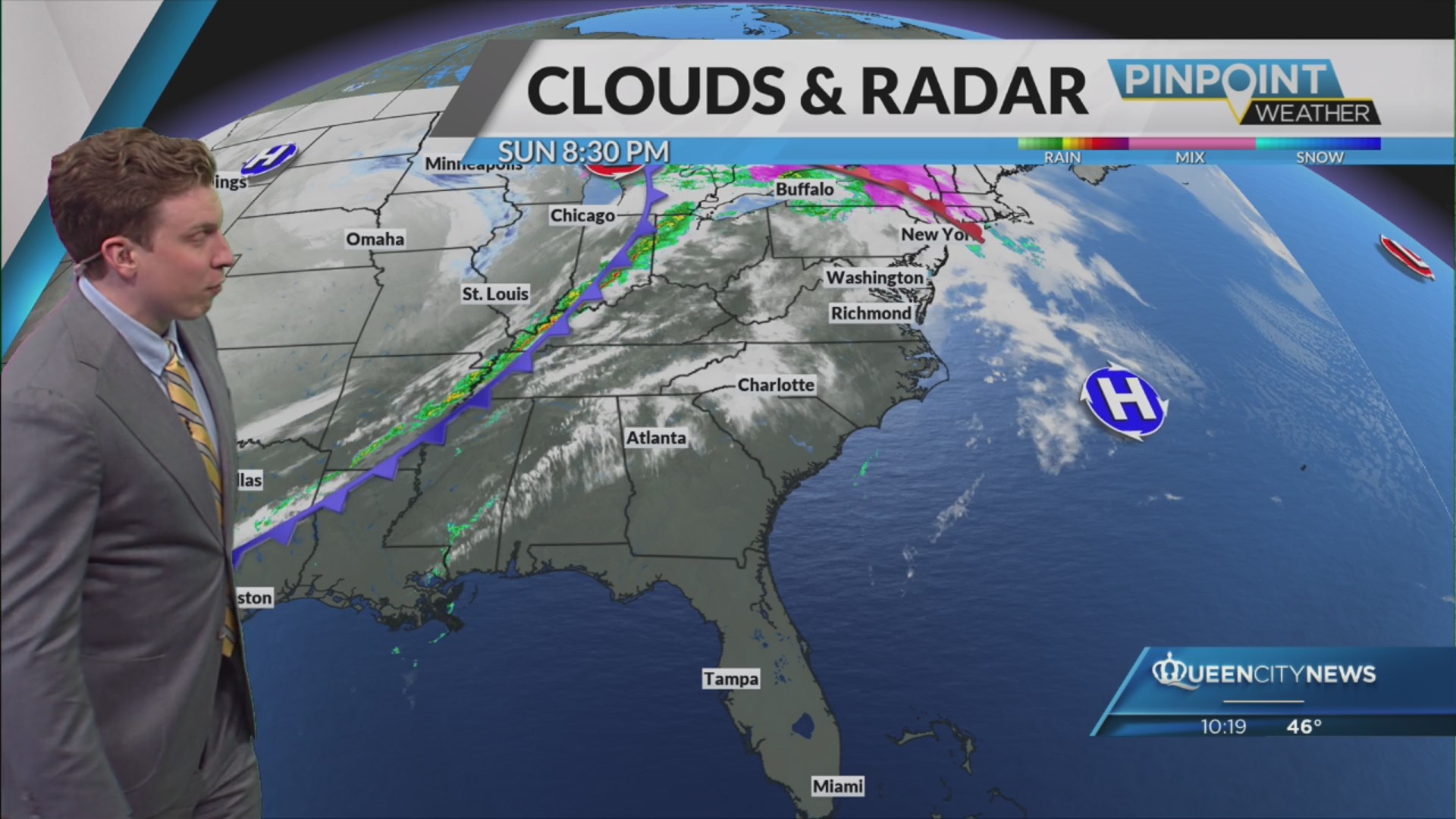 Chilly, windy weather persists in the Carolinas Monday – Queen City News