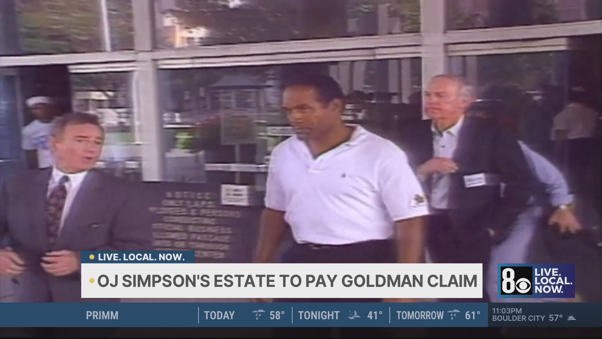 OJ Simpson’s estate agrees to pay $58M to Ron Goldman’s father – WRBL