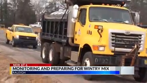 Central NC road and power crews prep for possible snow – CBS17.com