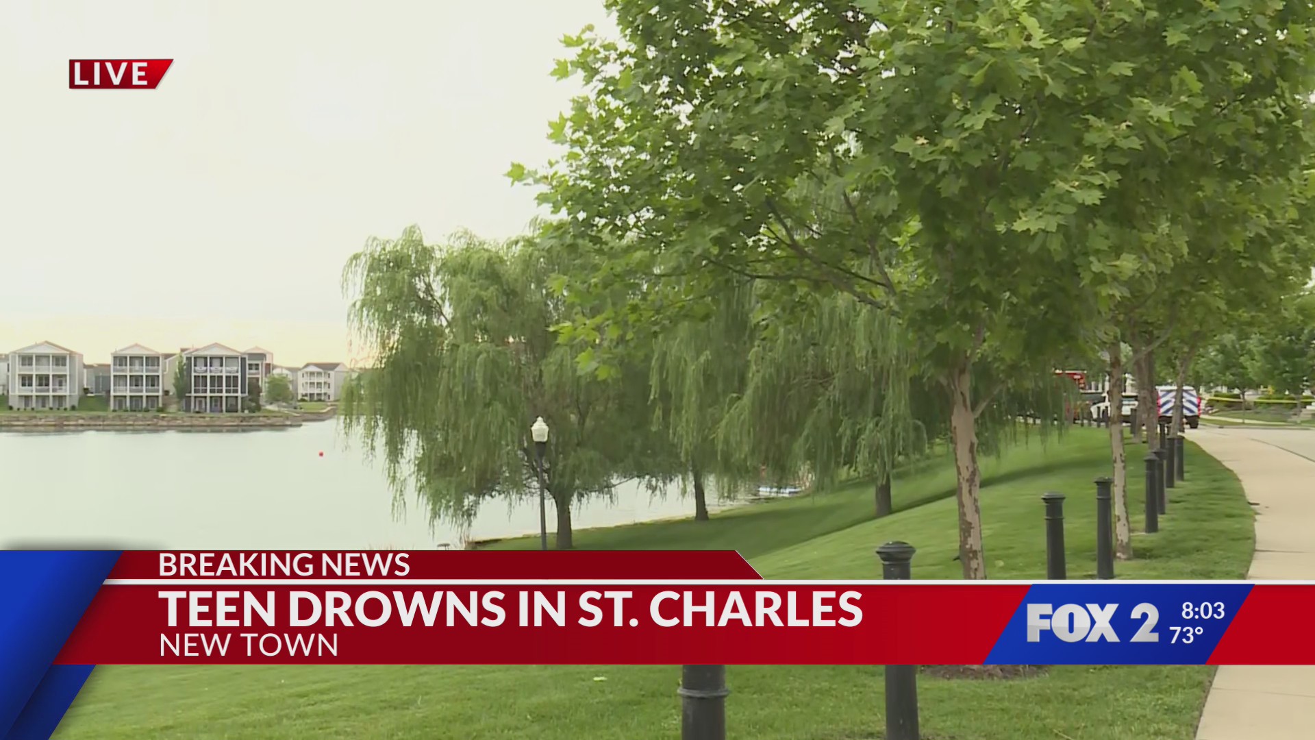 Teen drowns in New Town St. Charles lake – FOX 2