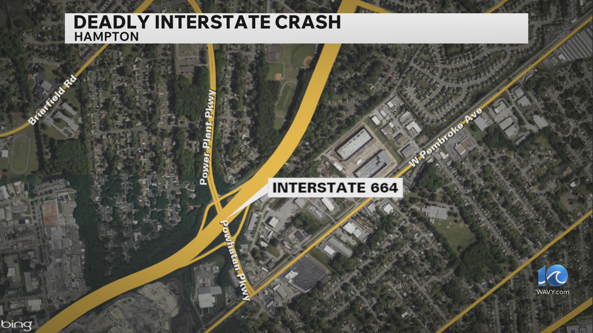 VSP: Driver dies following crash on I-664 in Hampton – WAVY.com