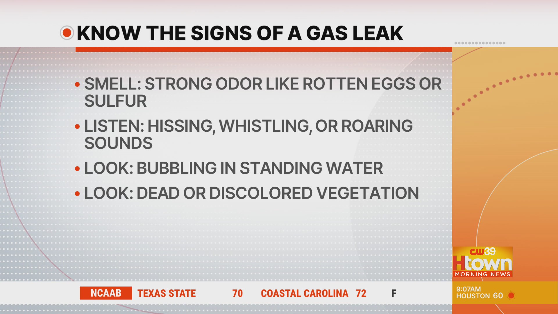 Winter Freeze 2026: Know the signs of a gas leak – PIX11