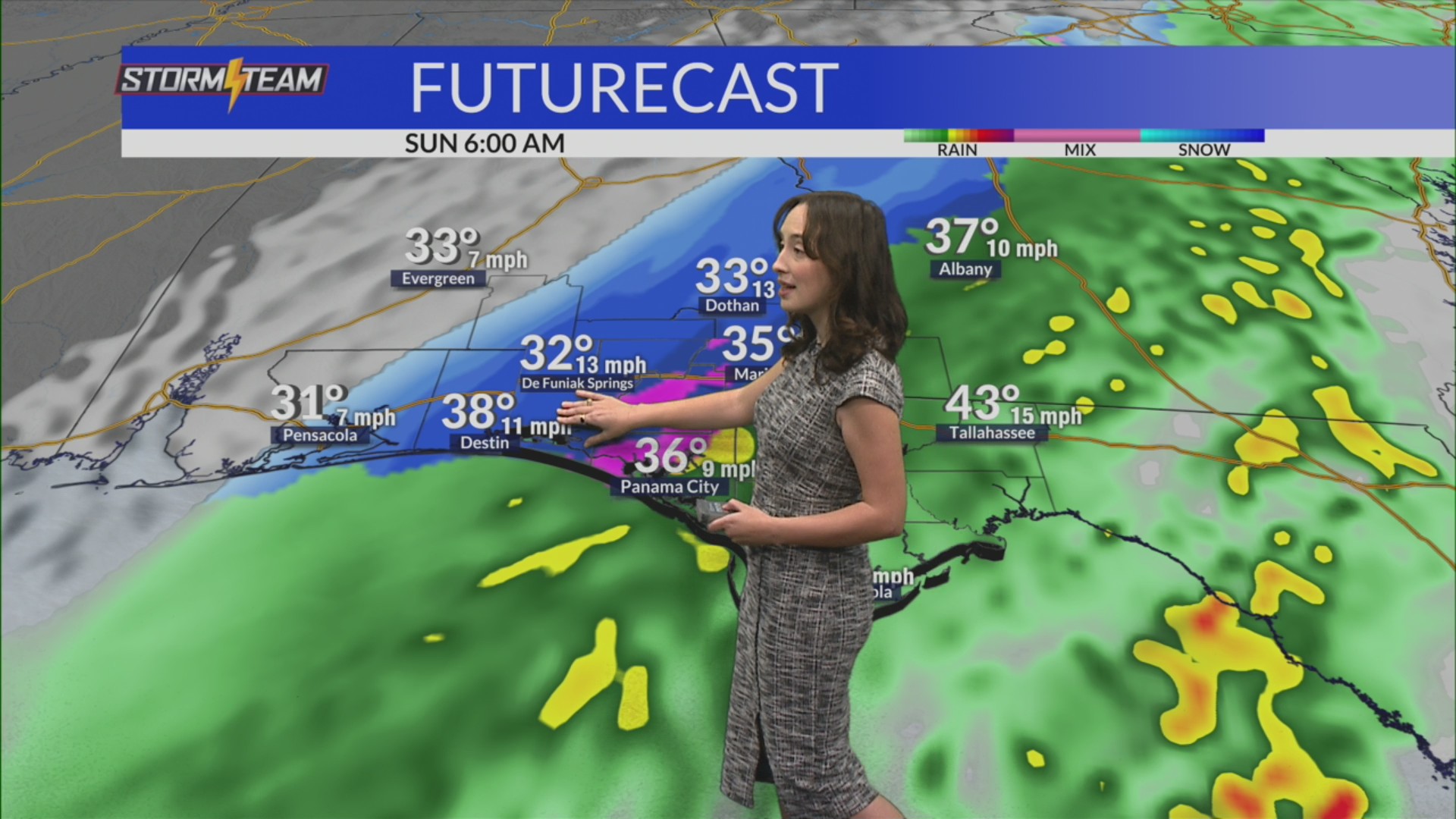 WATCH NOW: Saturday Night & Sunday Snow Forecast – mypanhandle.com