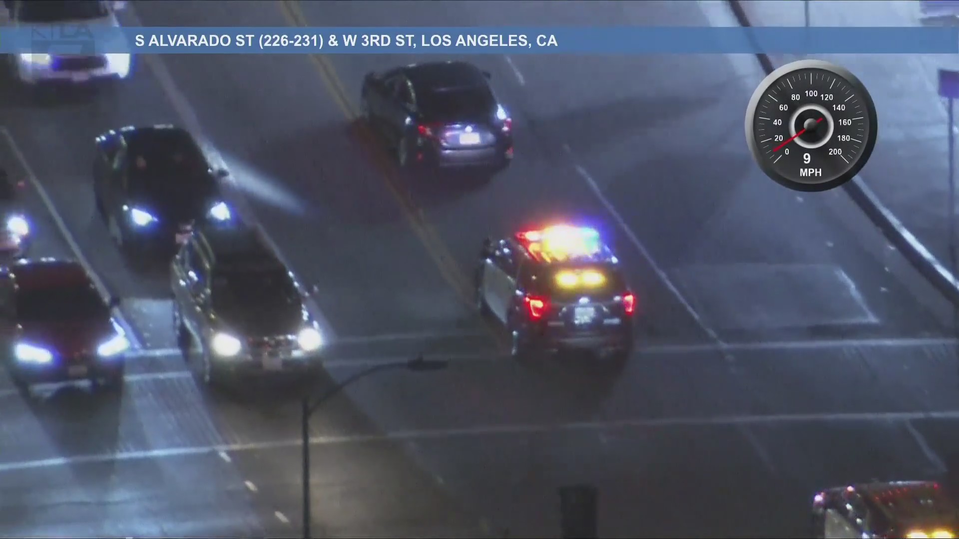 LAPD officers chase DUI driver in L.A. – KTLA