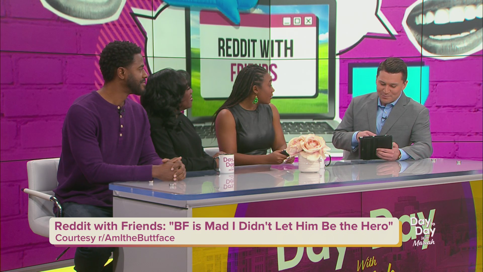 Reddit w/ Friends: “BF is Mad I Didn’t Let Him Be the Hero” | Dec. 18 ...