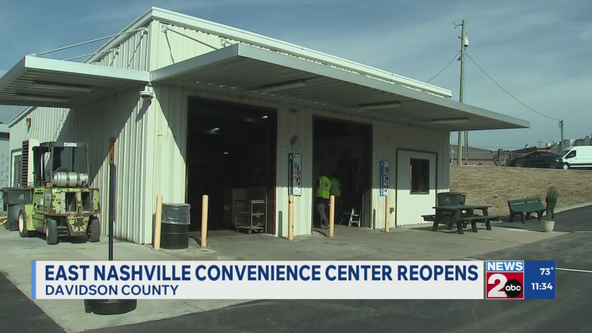 East Nashville convenience center reopens – WKRN News 2