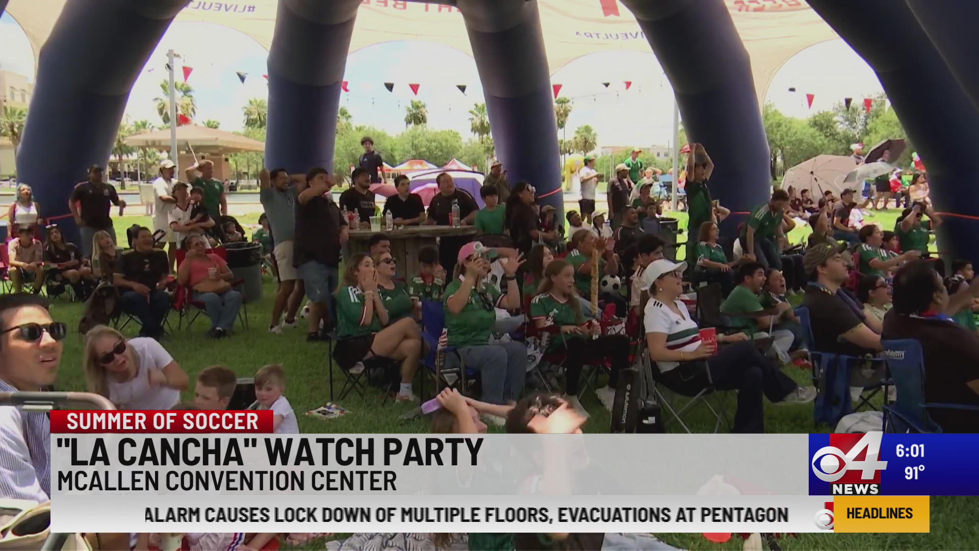 ‘La Cancha’ watch party in McAllen – CW39 Houston