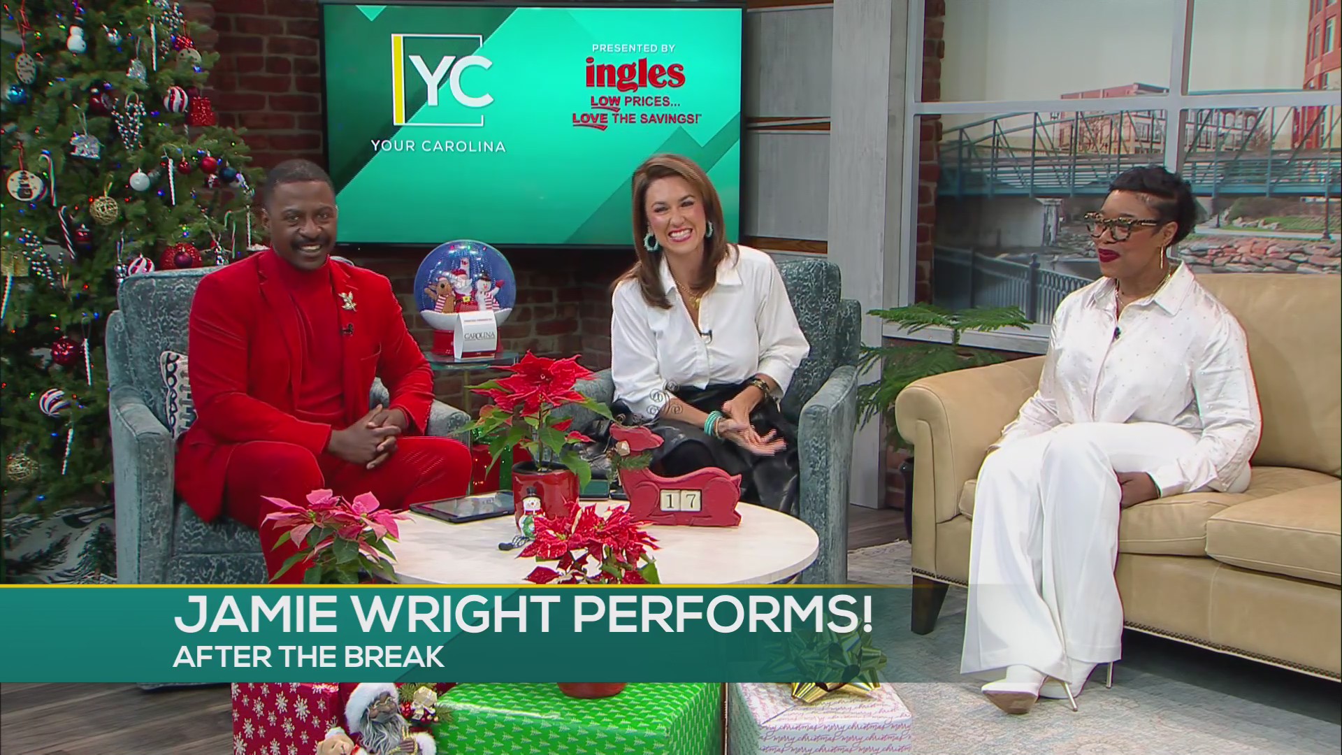JAMIE WRIGHT LOCAL HOLIDAY MUSIC WEEK – WSPA 7NEWS