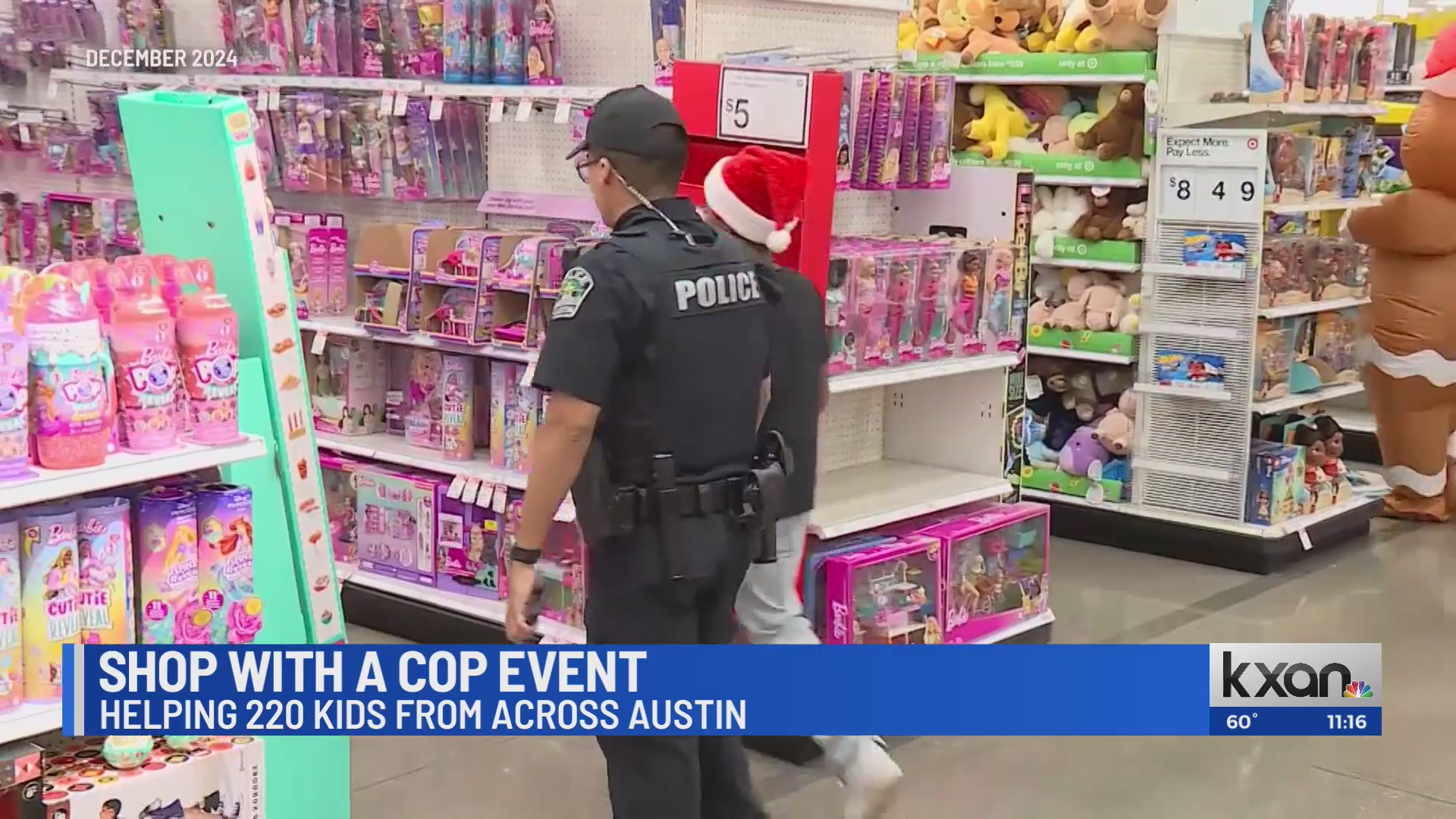 Amigos en Azul kicks off holiday season with annual tradition – KXAN Austin