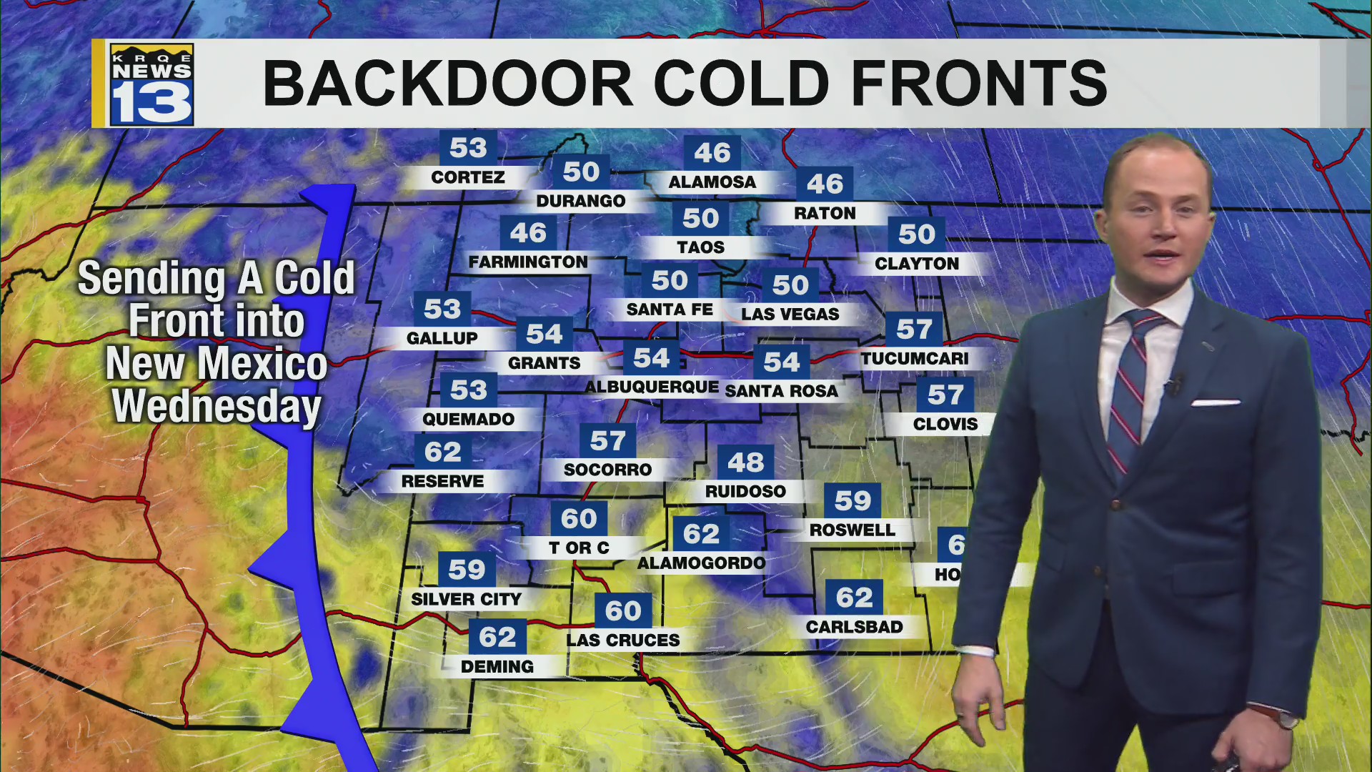 Stretch of dry and quiet weather continues across New Mexico – KRQE ...