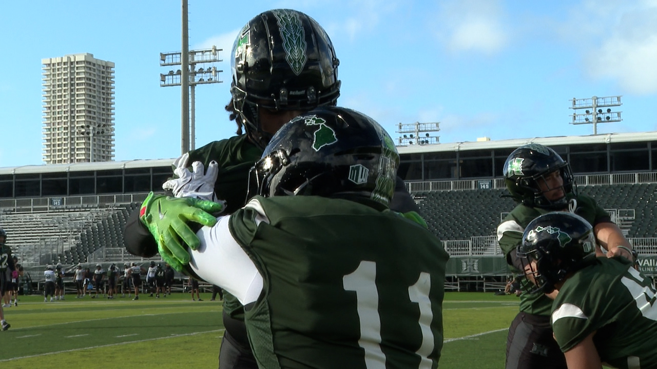 ‘Bows hit the practice field ahead of final idle weekend – KHON2