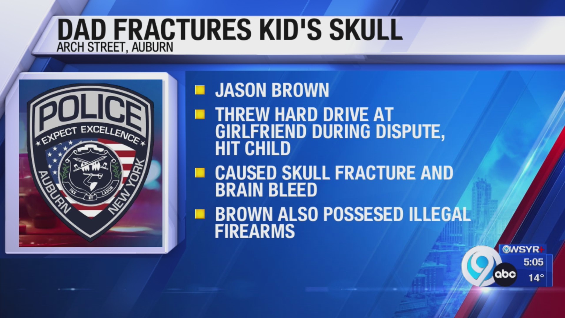 Auburn man charged after hitting his two-month-old in the head with a ...