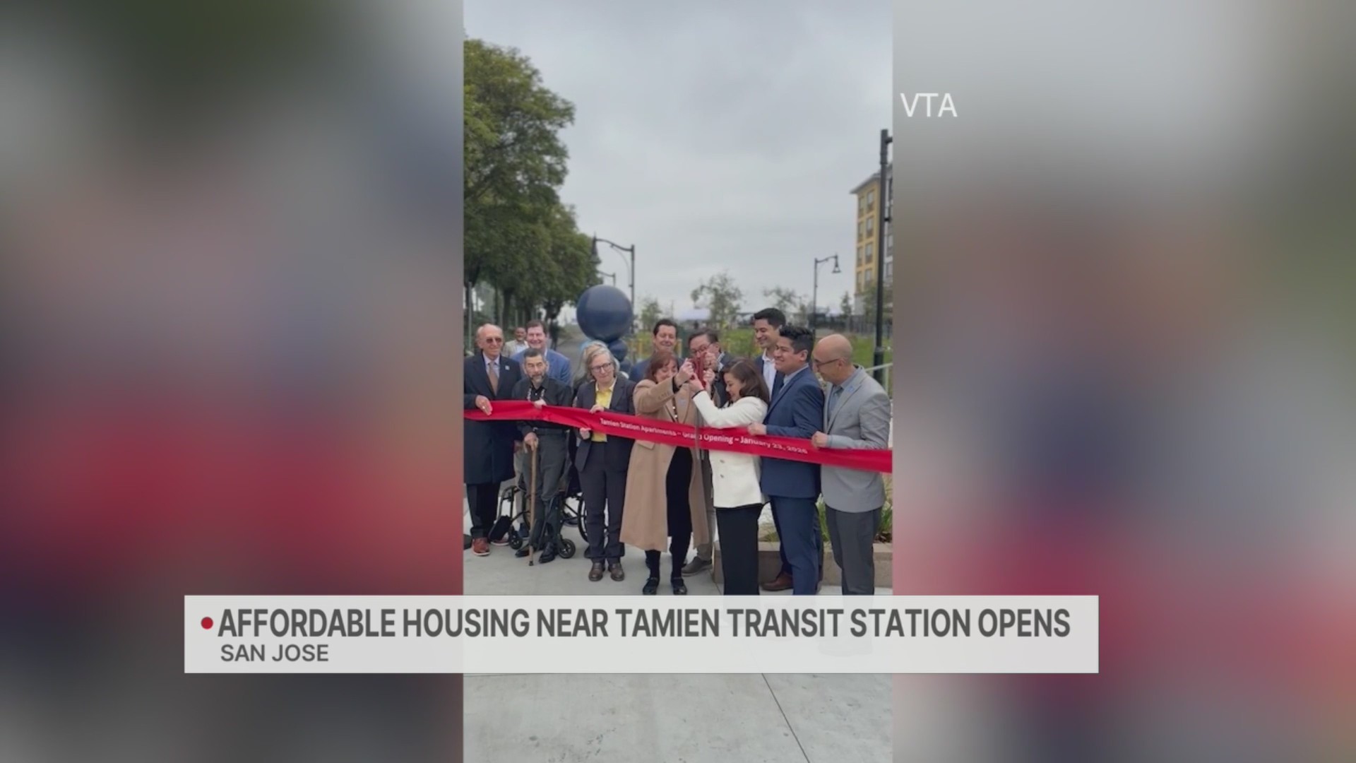 Affordable housing near Tamien Transit Station opens – KRON4