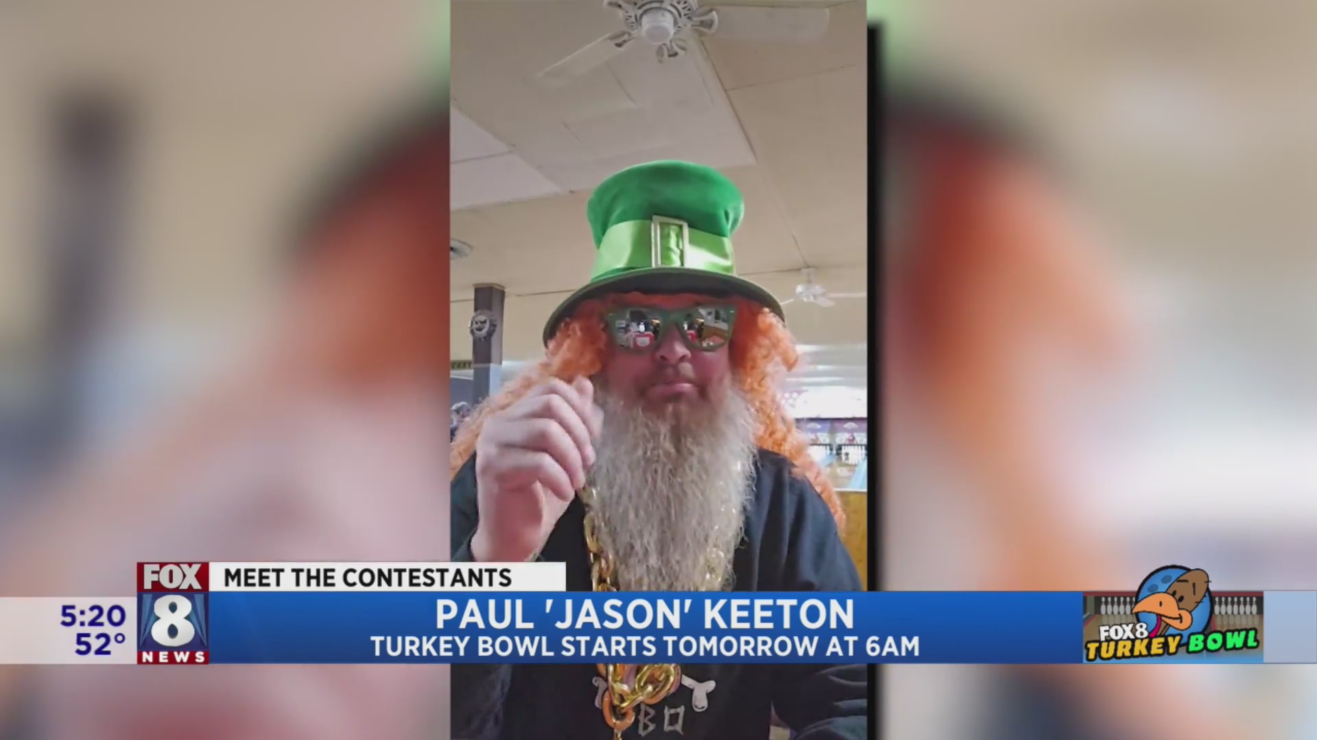 Turkey Bowl contestant Paul Jason Keeton – Fox 8 Cleveland WJW