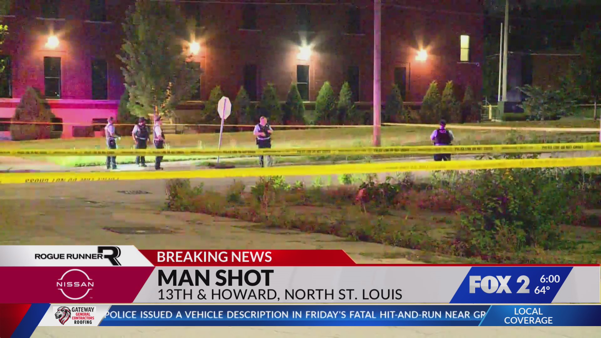 Man critically injured in shooting in north St. Louis – FOX 2