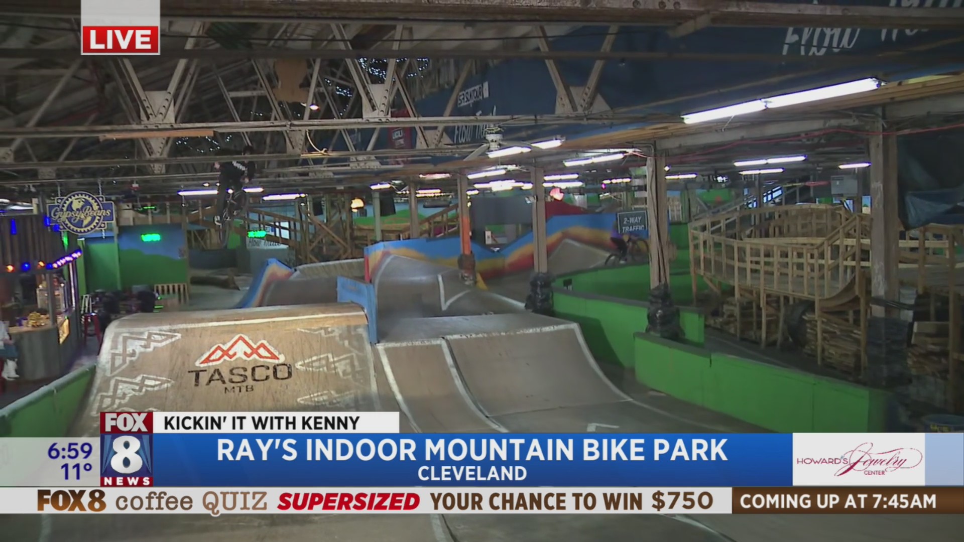 Ray’s Indoor Mountain Bike Park: Kickin’ it – Fox 8 Cleveland WJW