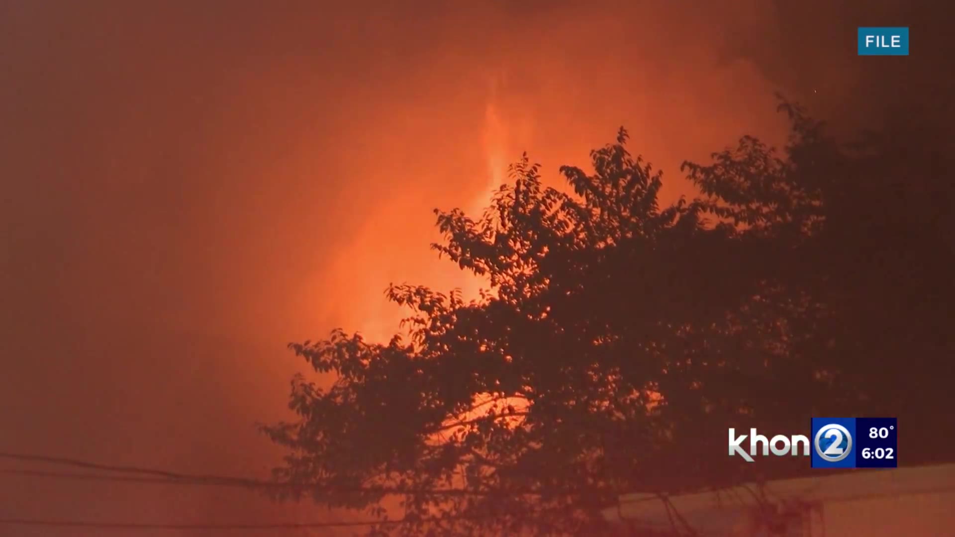Flames tear through downtown Hilo the day after deadly fire at former ...