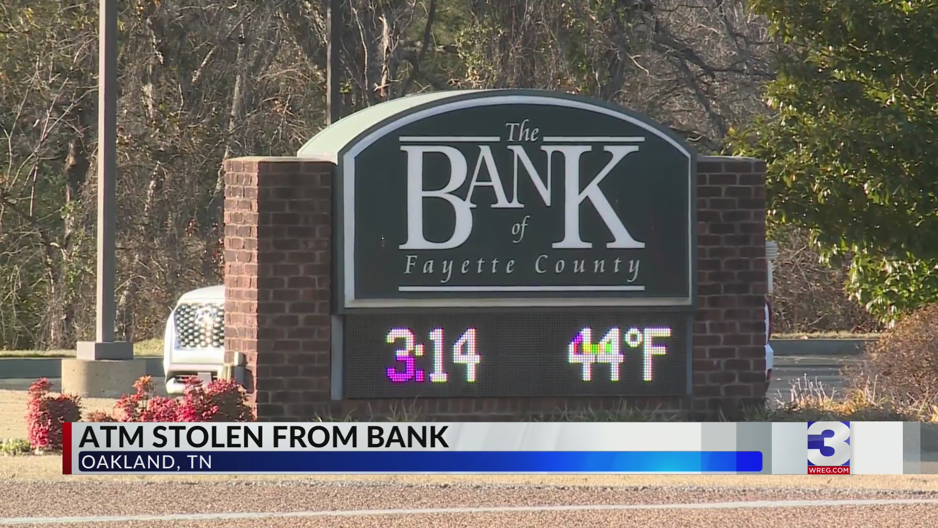 ATM taken from TN bank, dragged by stolen truck – WREG.com