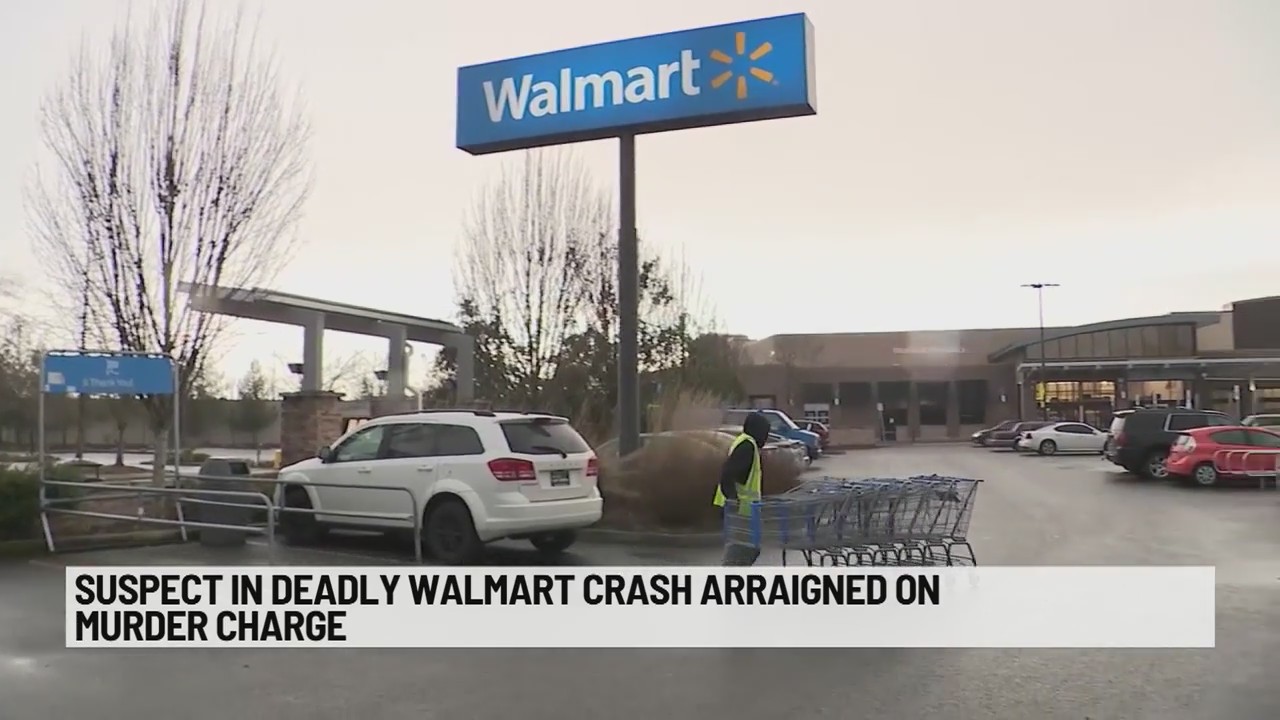 Suspect in deadly Walmart crash arraigned on murder charge – NEWS10 ABC