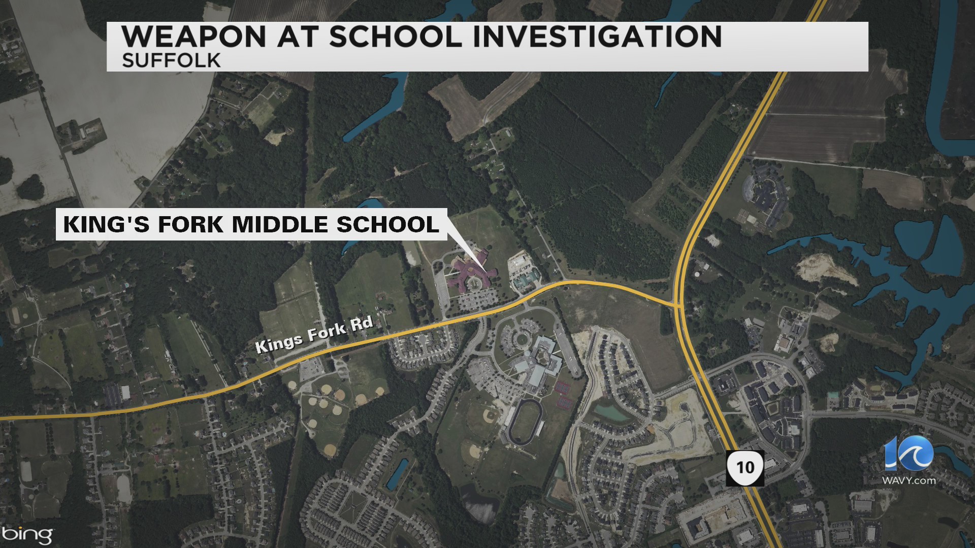 Police: Student brings weapon to King’s Fork MS – WAVY.com