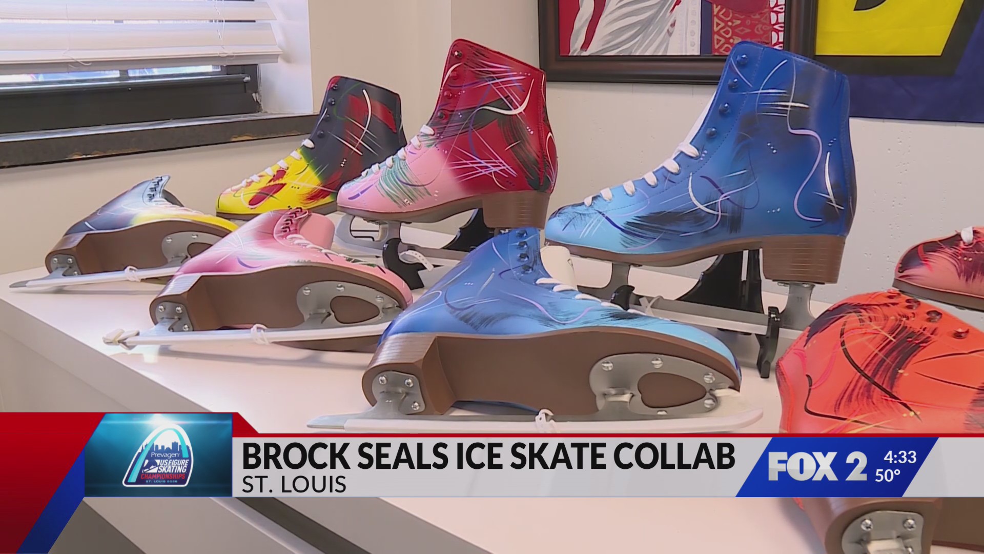 St. Louis artist showcases custom skates at US Figure Skating ...