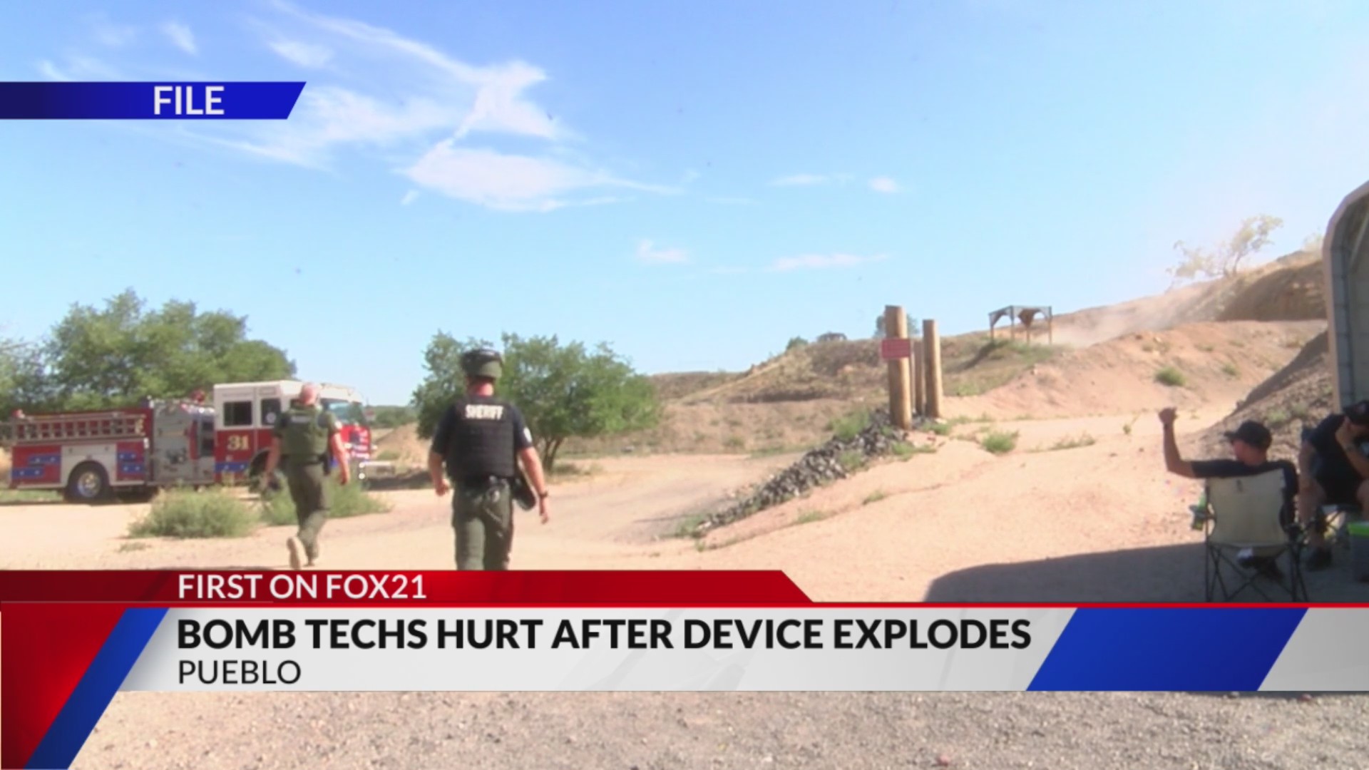 Device explosion injures Pueblo Bomb Squad members – FOX21 News Colorado
