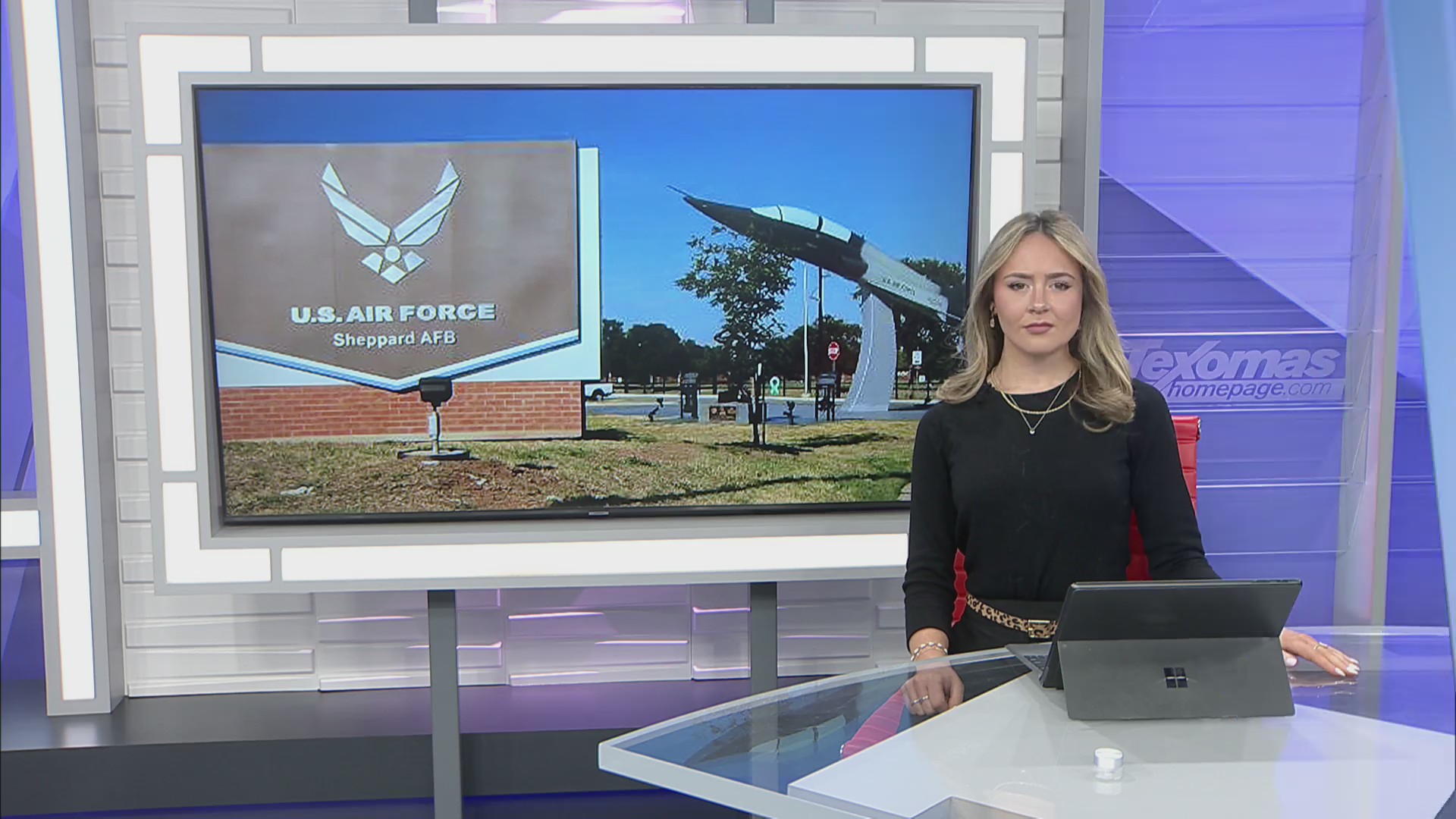 Ongoing incident at Sheppard Air Force Base LIVE with Josh Hoggard ...