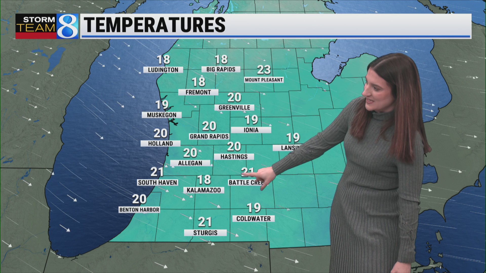 Storm Team 8 Forecast, Noon, 031726 – WOODTV.com