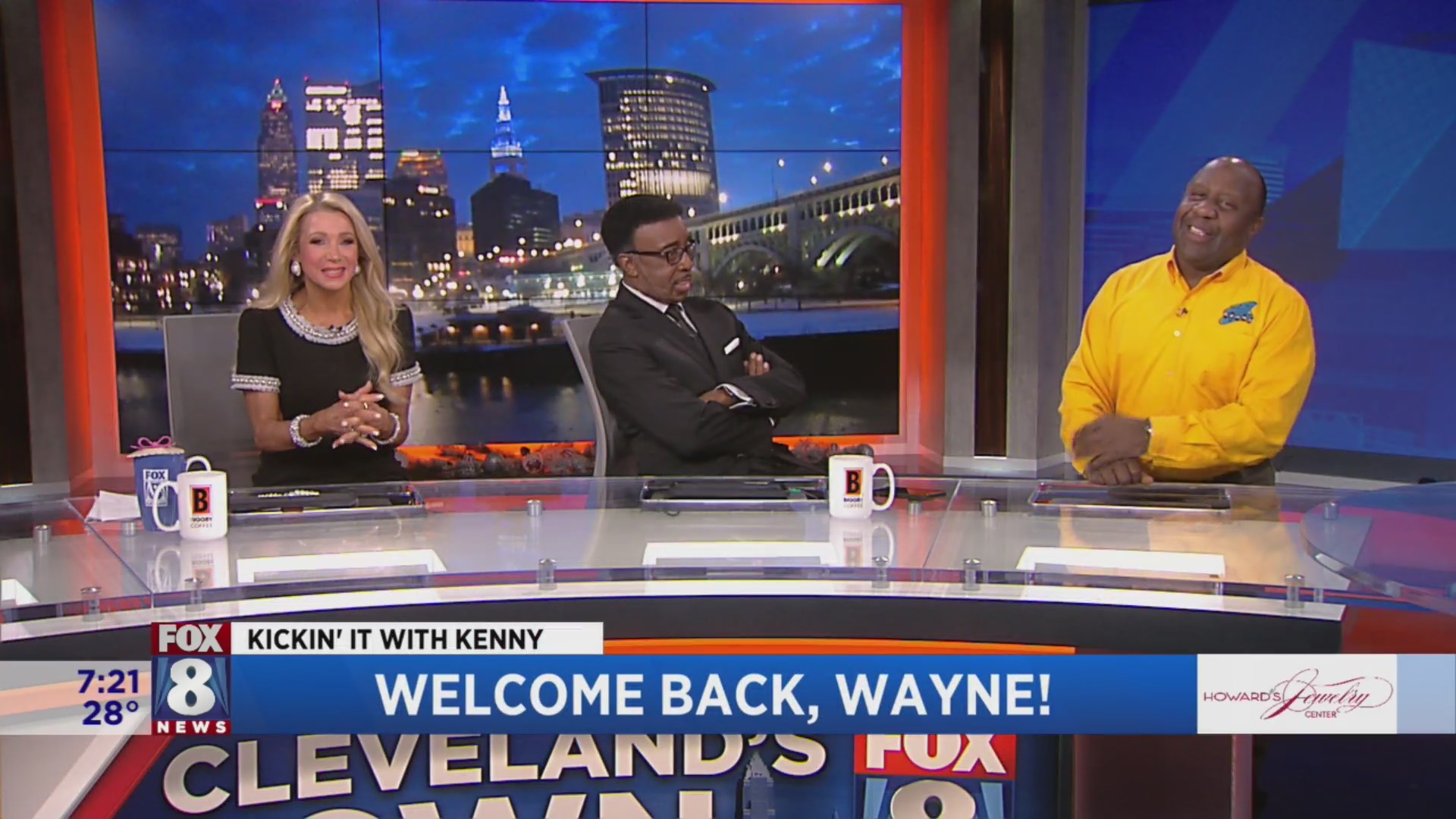 Kenny surprises Wayne on his first day back! – Fox 8 Cleveland WJW