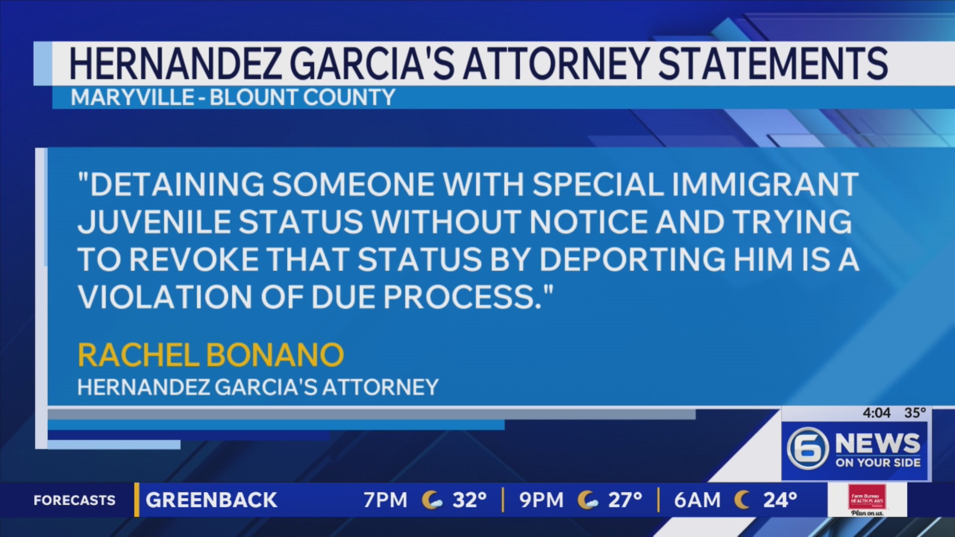 Attorney releases statement amid ongoing immigration after man detained ...