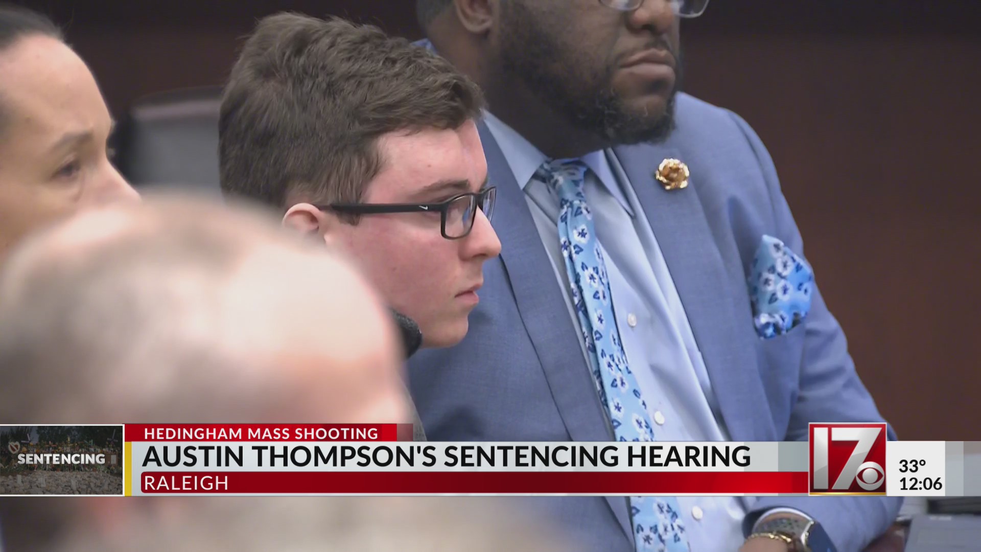 Austin Thompson’s father, wife of Raleigh officer speak during ...