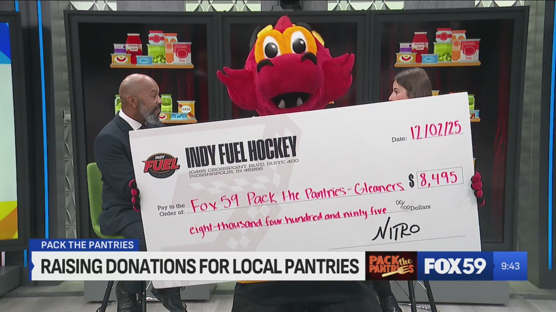 Pack the Pantries: Indy Fuel – Fox 59