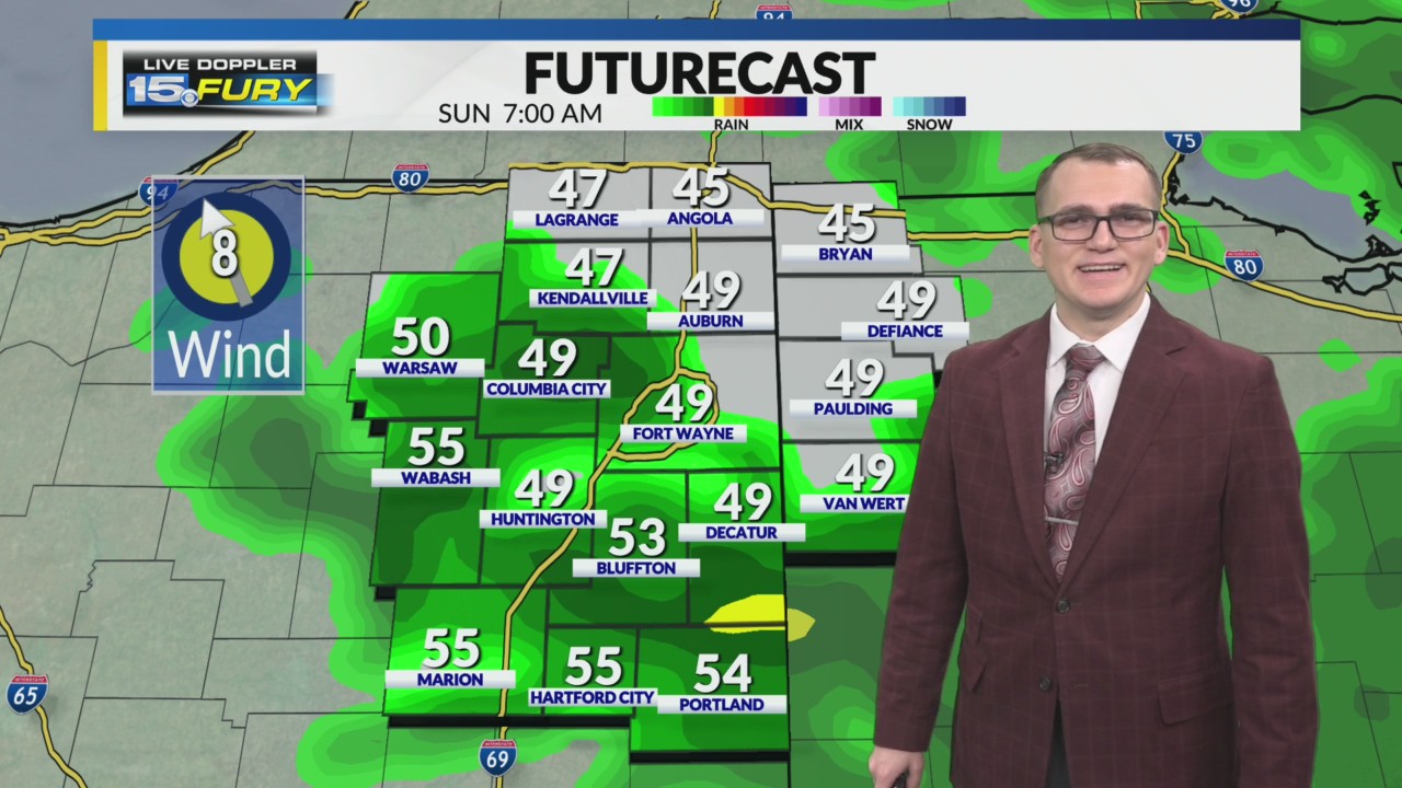 Foggy morning, rain and storms coming – WANE 15