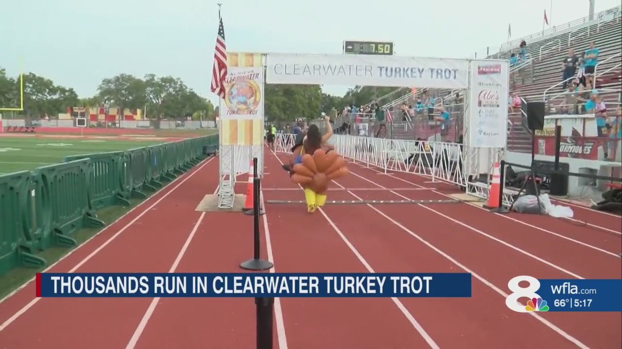 Clearwater runners cross Turkey Trot finish line – WFLA