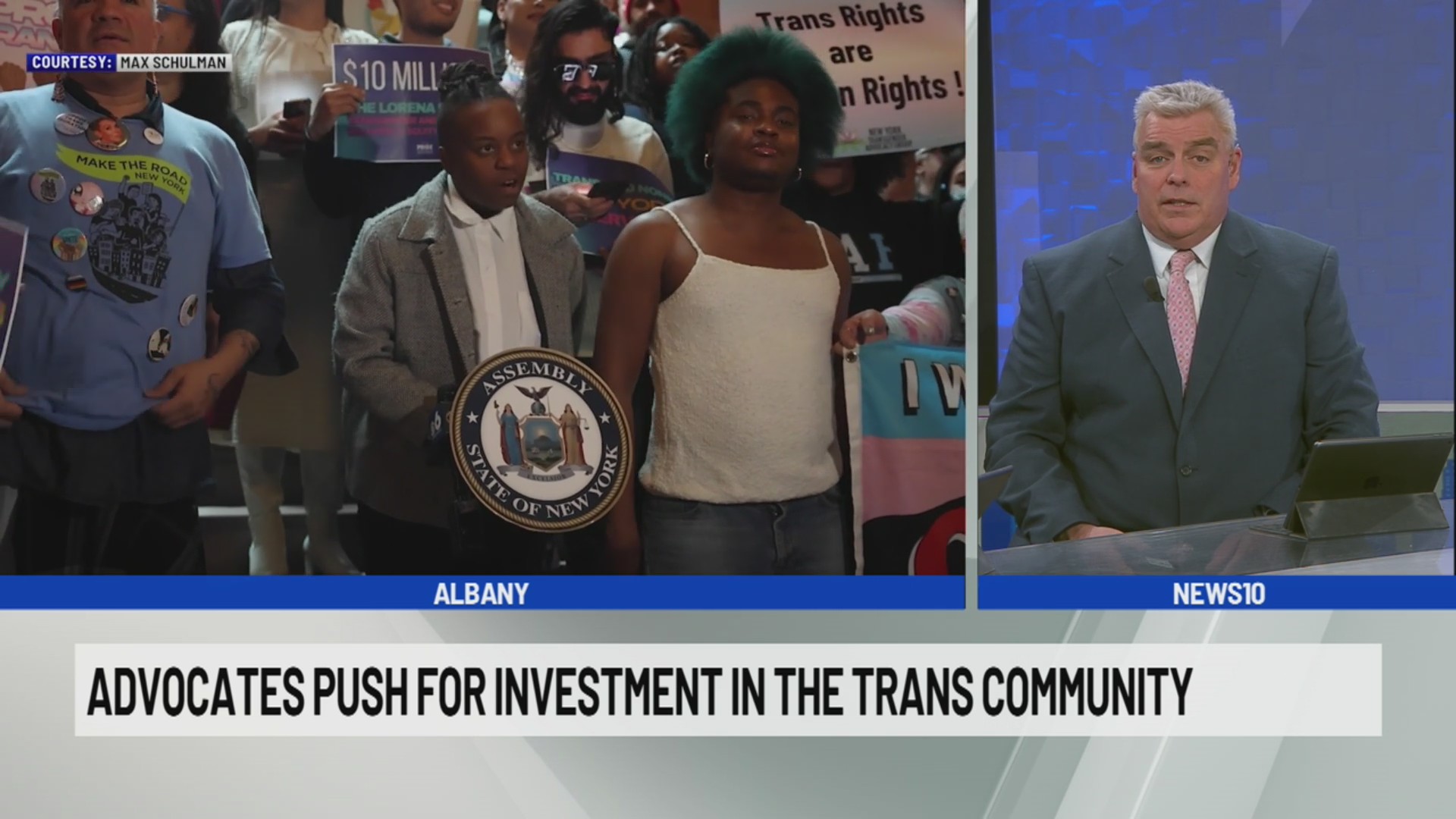Advocates push for investment in the trans community – NEWS10 ABC