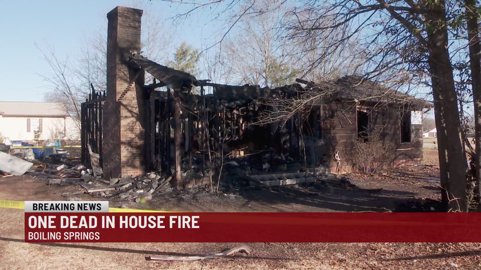 One dead in Boiling Springs house fire – WSPA 7NEWS